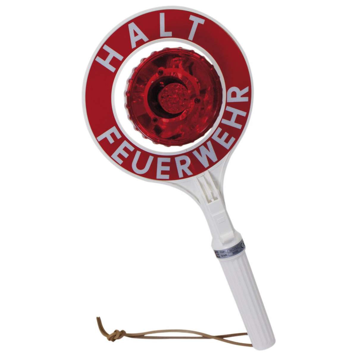 Winkerkelle zweiseitig beleuchtet rot/grün LED | Warn- u ...