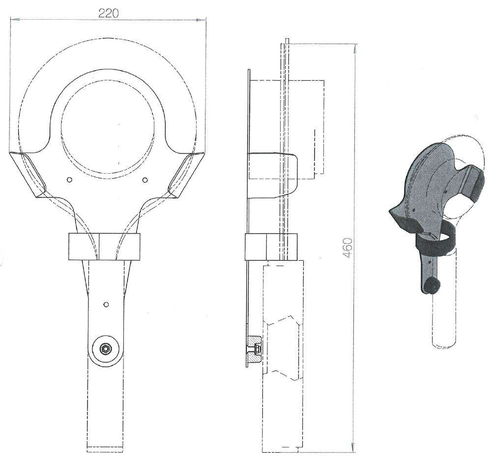 Halterung Winkerkelle | Formhalterungen Ausrüstung ...